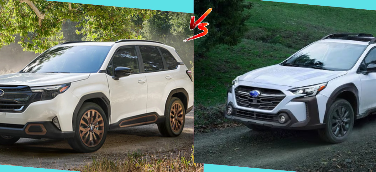 2025 Subaru Forester | 2025 Subaru Outback Wilderness Comparison