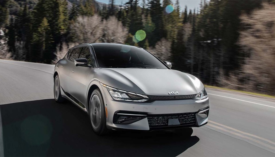 2022 Kia EV6 Futurstic Electric Vehicle on E-GMP Platform