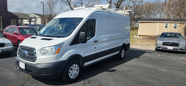 Used 2016 Ford Transit Cargo Van T-350 148 Med Rf 9500 Gvwr Sliding Rh ...