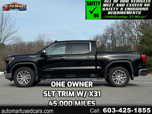 Used Truck 2019 Gmc Sierra 1500 4wd Crew Crew Cab Slt W/x31 for sale in ...