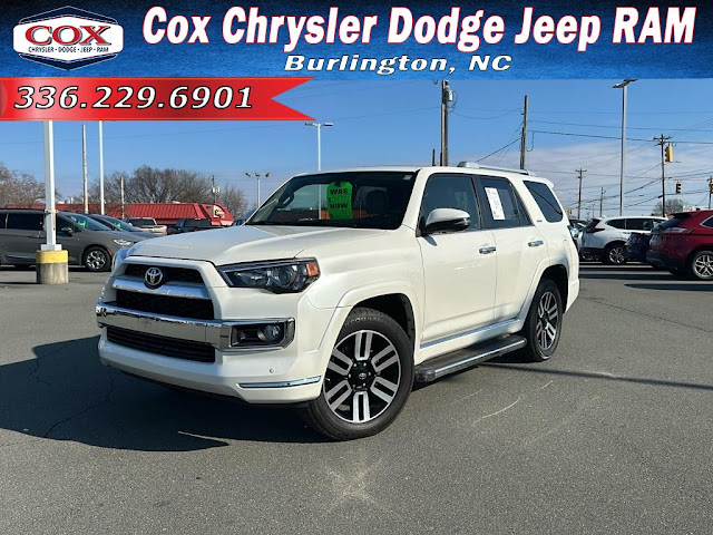 Used Wagon 2018 Toyota 4runner Limited Rwd for sale in Burlington at ...