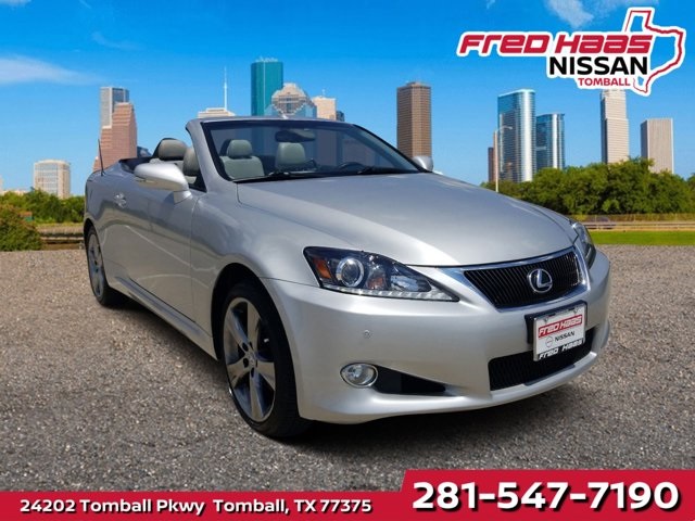 Used Convertible 2012 Lexus Is 250 C for sale in Tomball at $19955 # ...