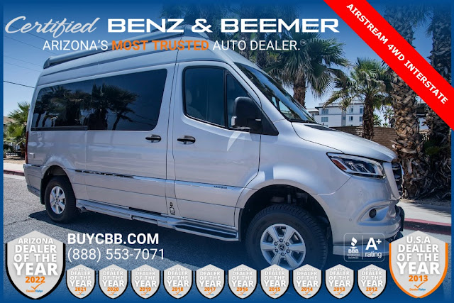 Used Van 2020 Mercedes Benz Sprinter 2500 Airstream Interstate 144 Wb ...